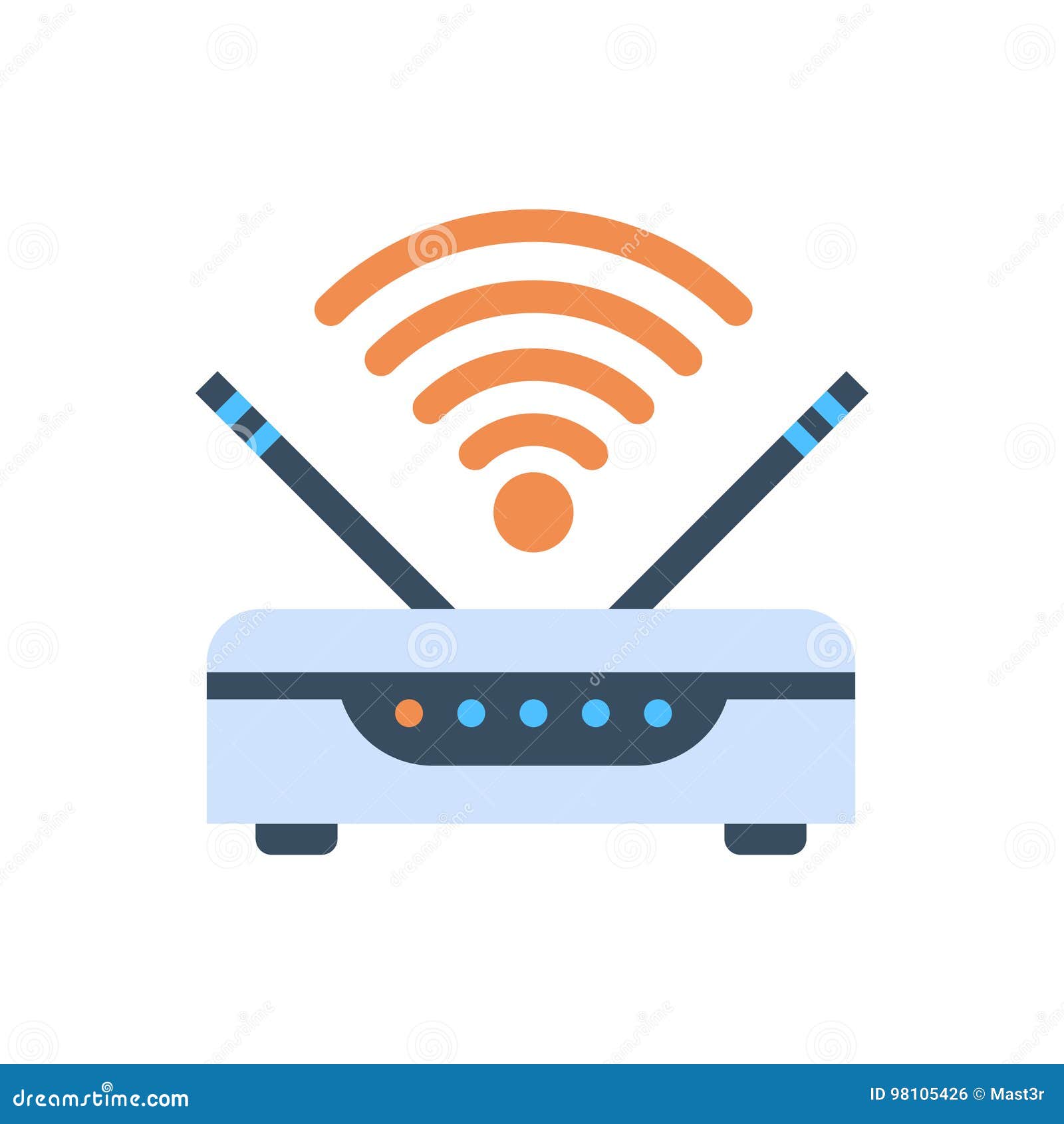 Wifi Router Wireless Internet Connection Icon Stock Vector ... Wifi Router Wireless Internet Connection Icon Stock Vector ...