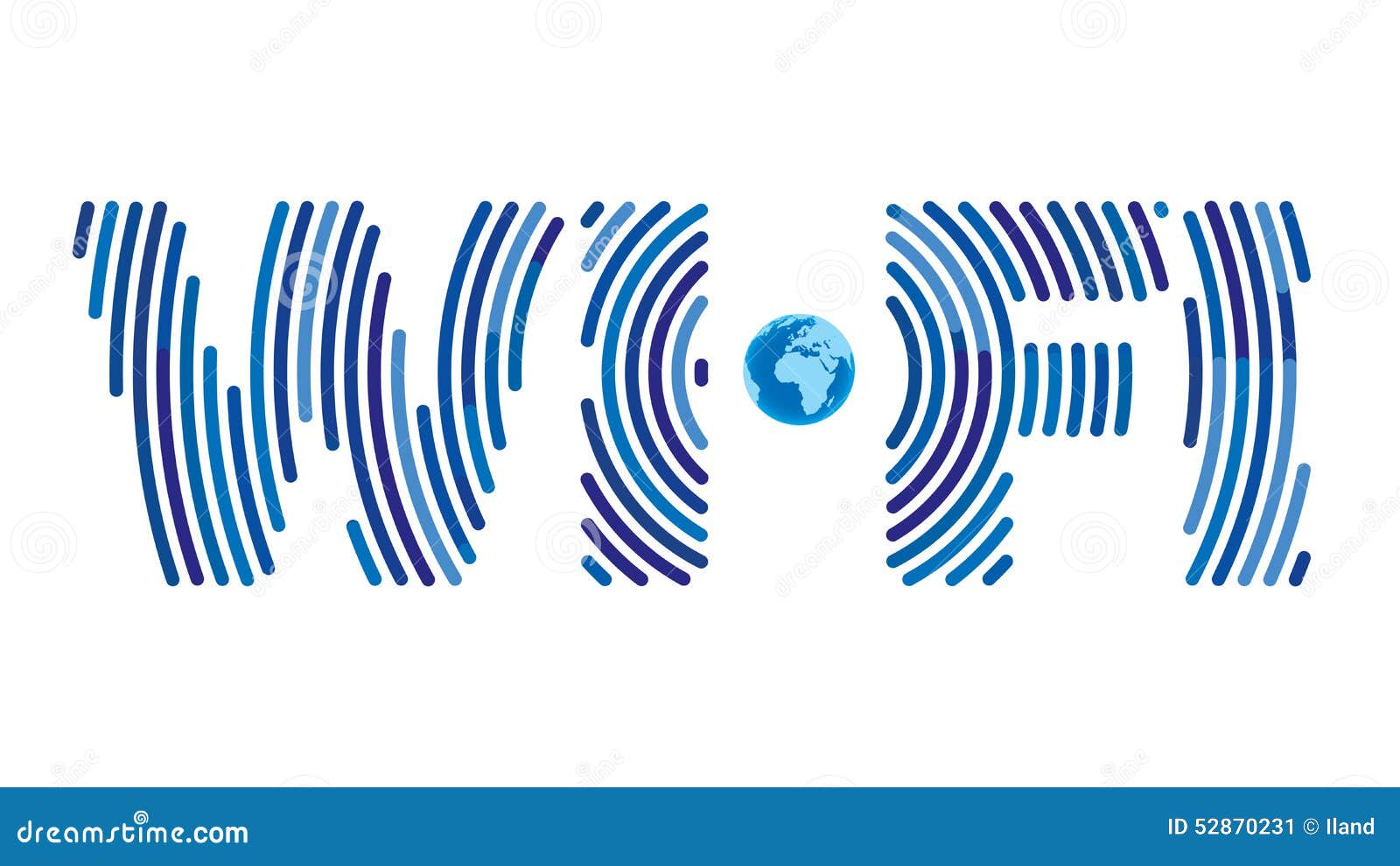 3G, 4G, 5G, LTE And Wifi Sign. Wireless Connection Button. Vector ...