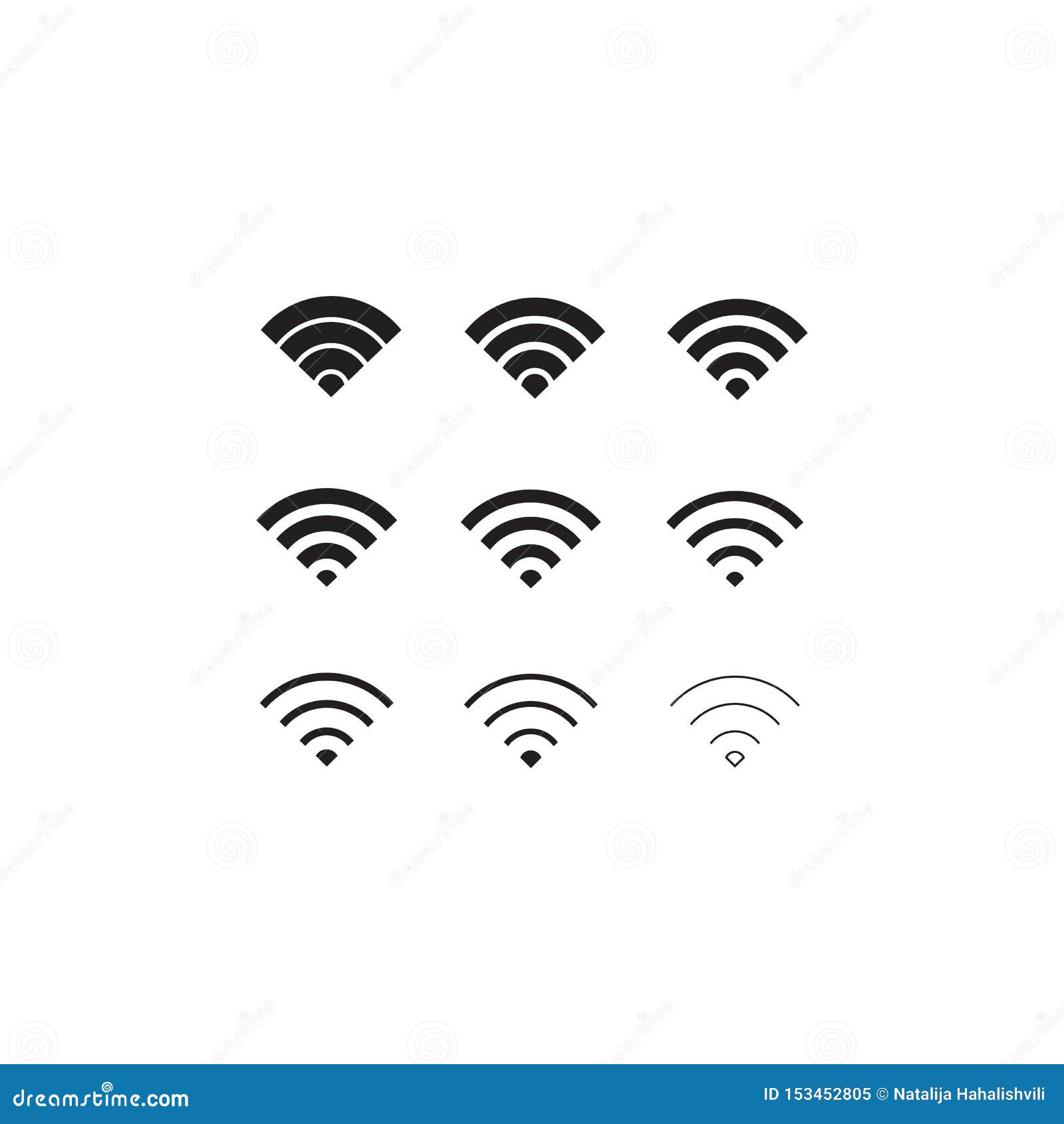 Wifi Signal Symbol Icon Vector Stock Vector - Illustration of antenna ...