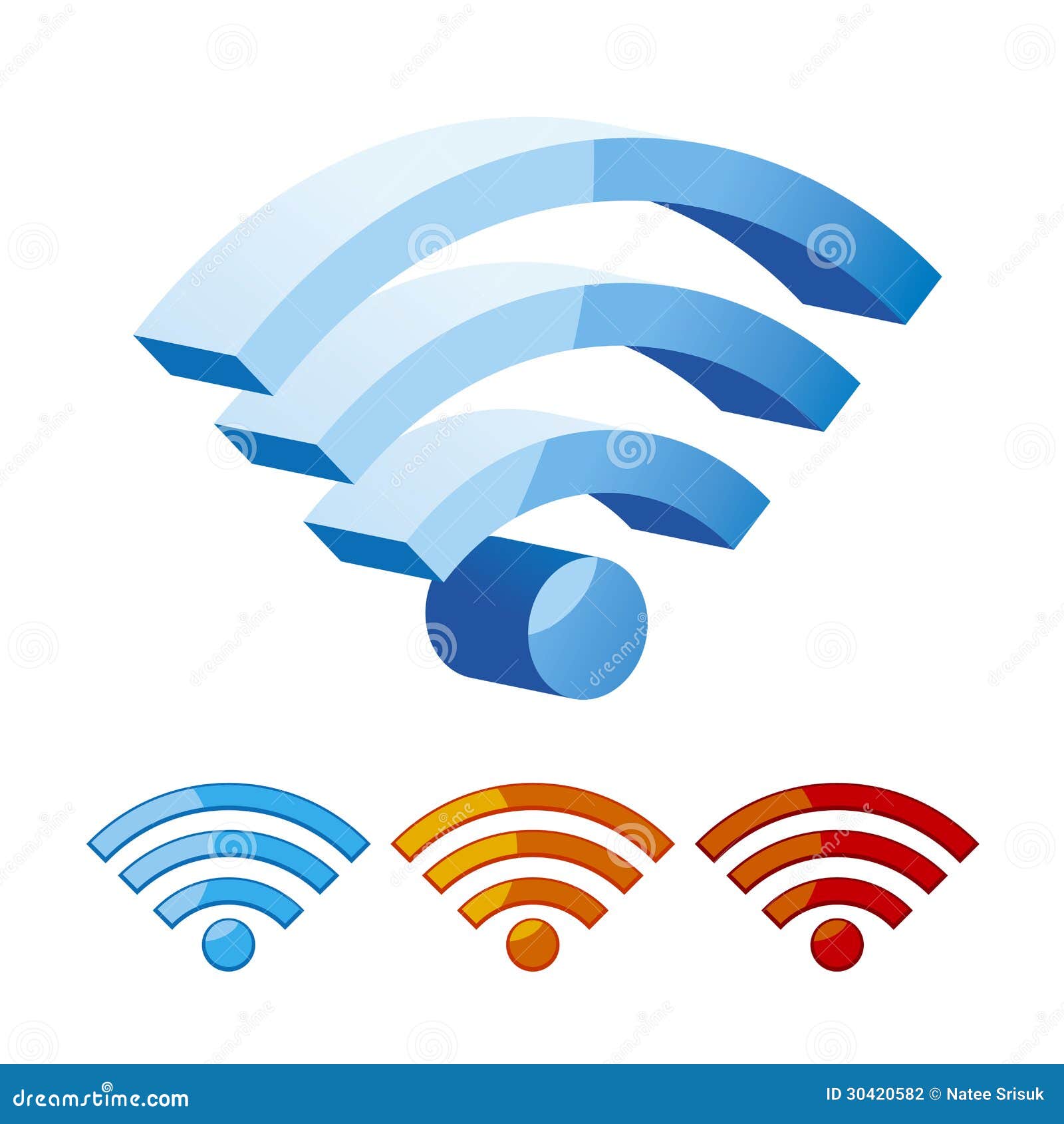 Wifi symbol stock vector. Illustration of wifi, connect - 30420582