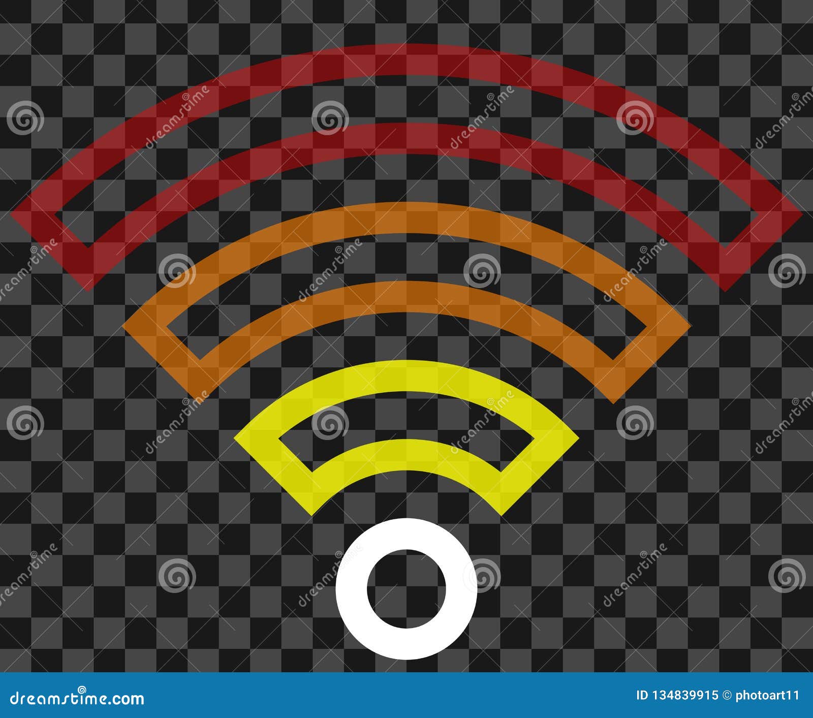 Wifi Symbol Icon - Colorful Outlined Transparent, Isolated - Vector ... Wifi Symbol Icon - Colorful Outlined Transparent, Isolated - Vector ...