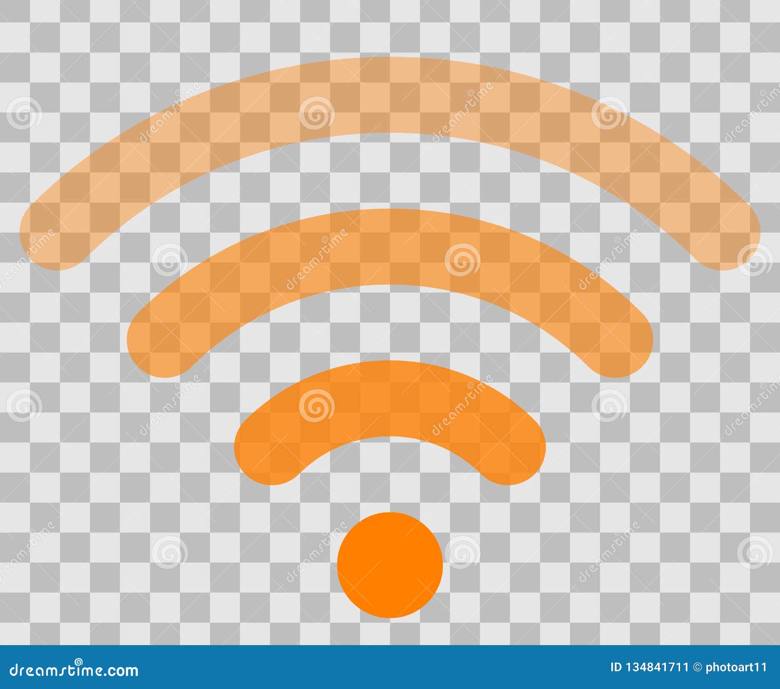 Wifi Logo Orange