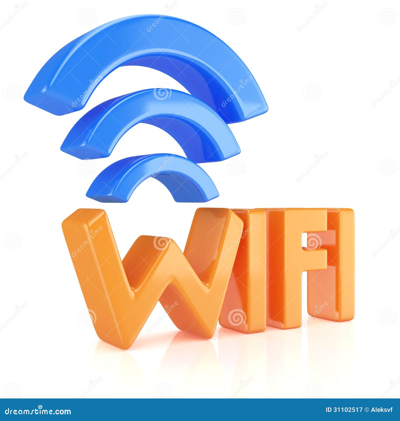 Wifi symbol stock illustration. Illustration of network - 31102517