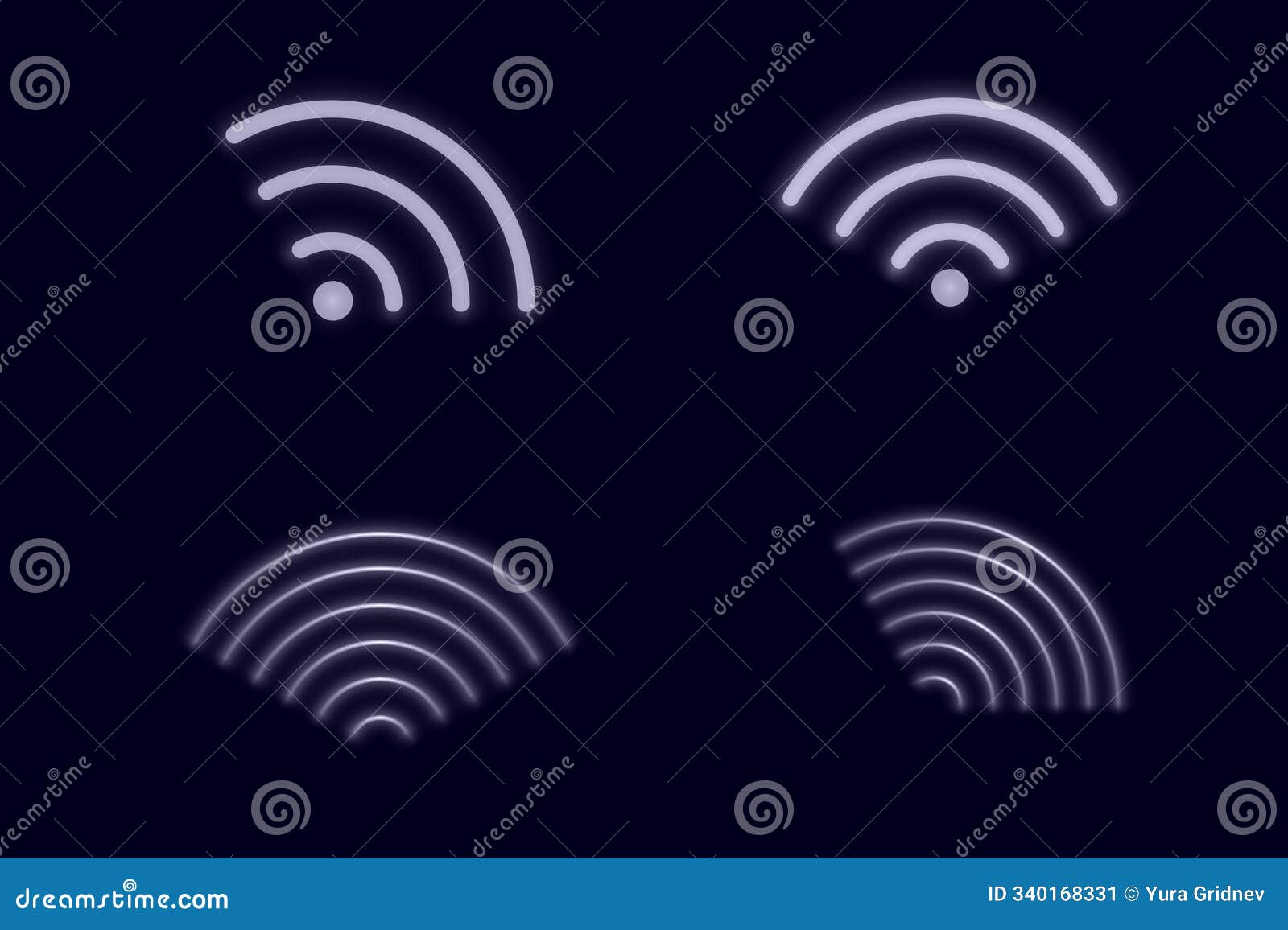 Beep Sign. Bell Is Ringing On A Yellow Background. Vector Illustration ...