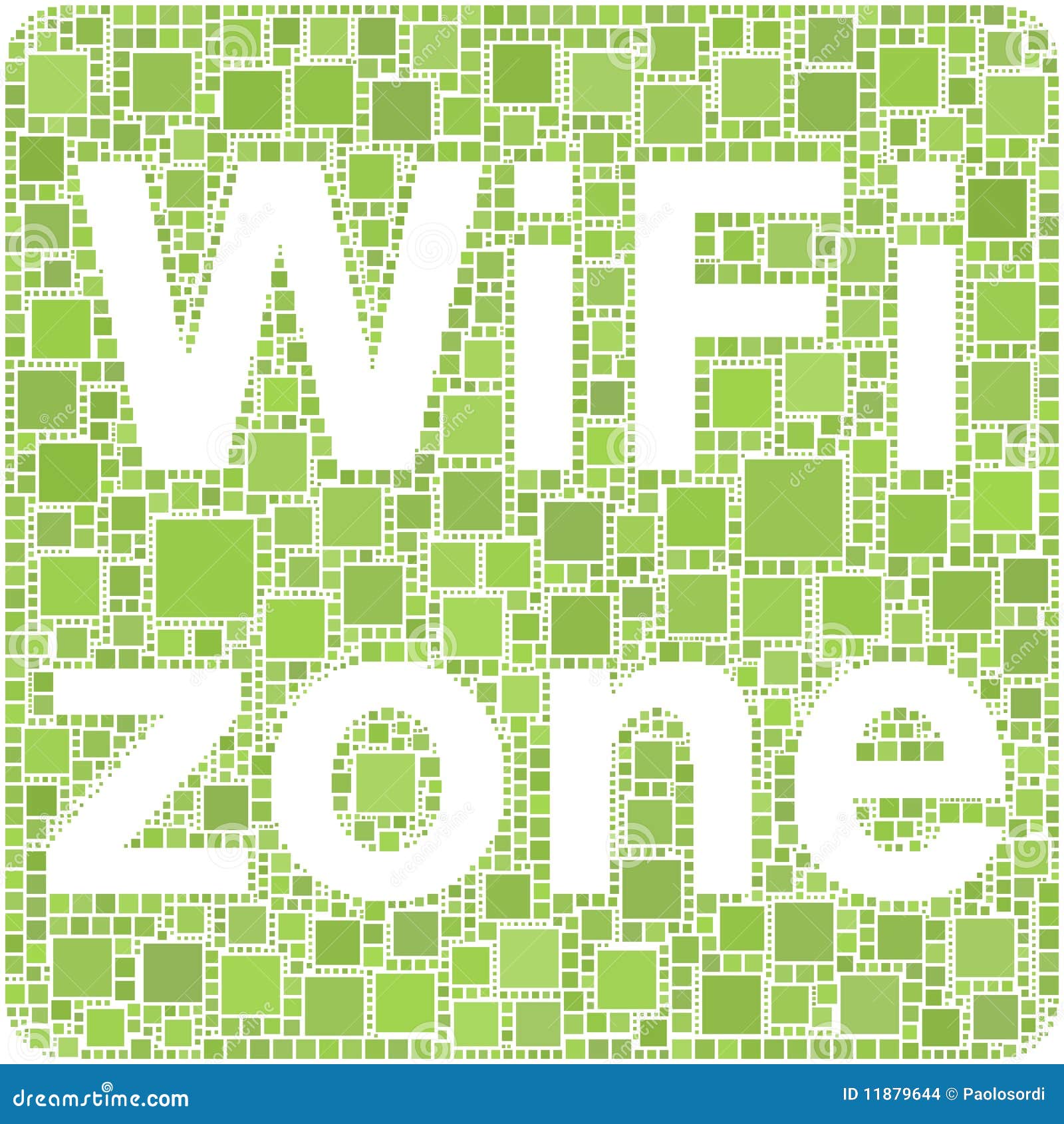 Wifi zone stock vector. Illustration of connect, network - 11879644