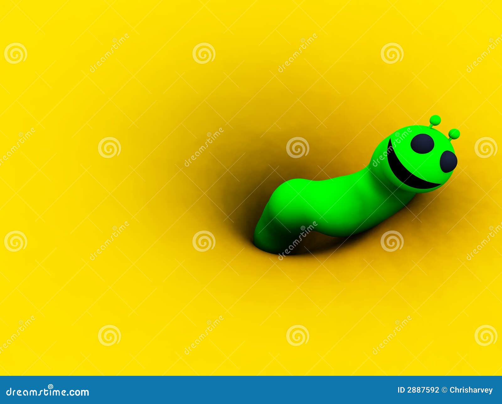 Wiggly Worm 2 stock illustration. Illustration of worm - 2887592