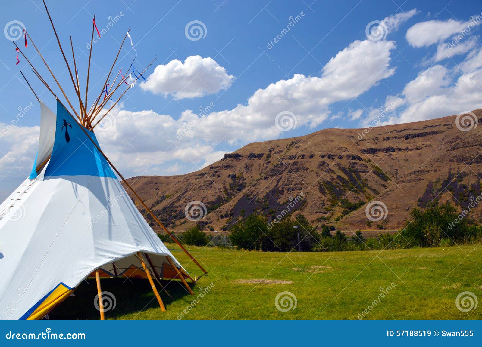 Wigwam teepee. stock image. Image of scenic, canvas, shelter - 57188519