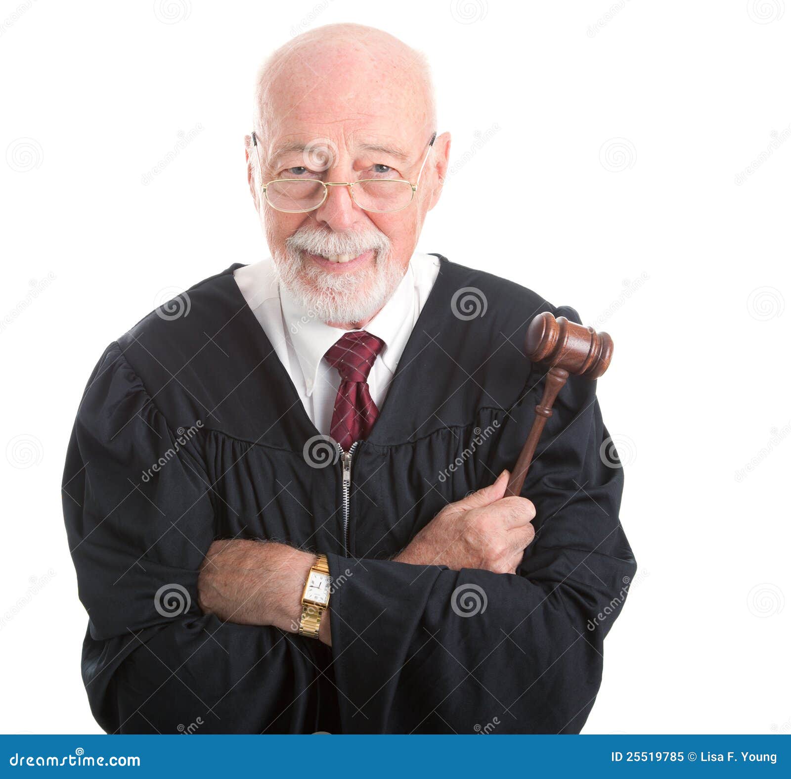 Wijs En Vriendelijke Rechter - Stock Afbeelding - Image of achtergrond ...