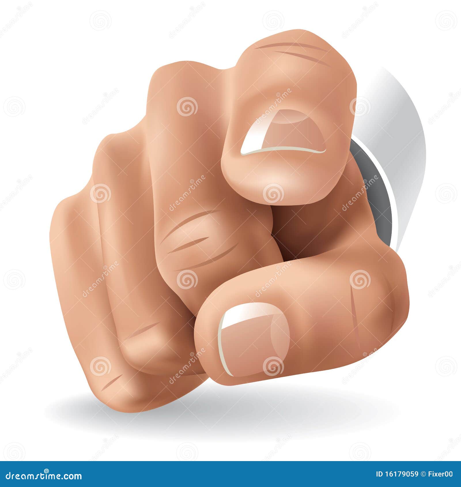 Wijsvinger vector illustratie. Illustration of kies, werkgelegenheid ...