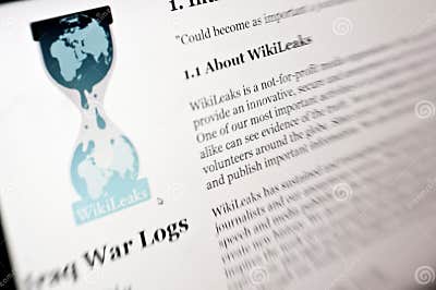 Wikileaks editorial photography. Image of affairs, page - 17216237