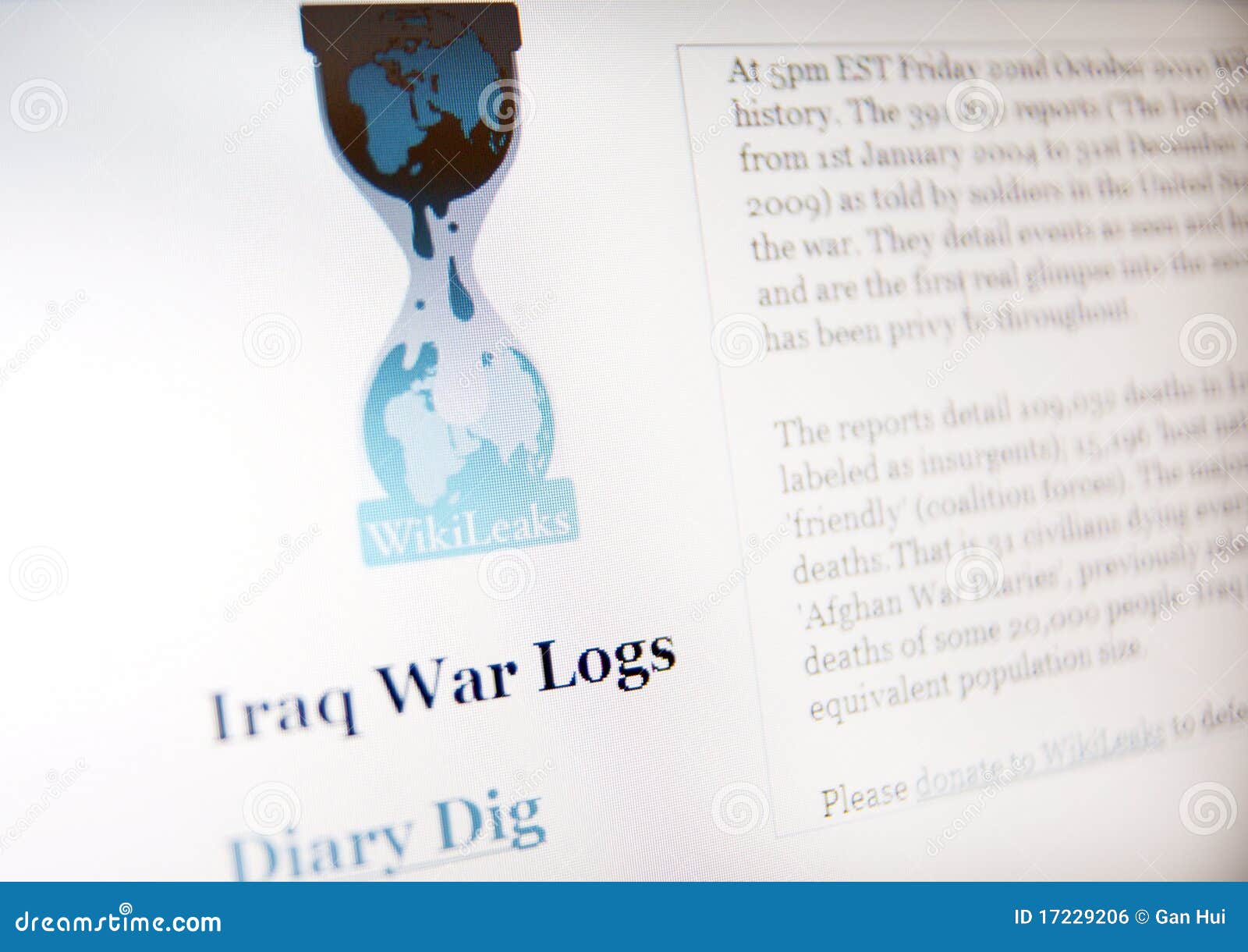 Wikileaks website editorial photo. Image of leaks, media - 17229206