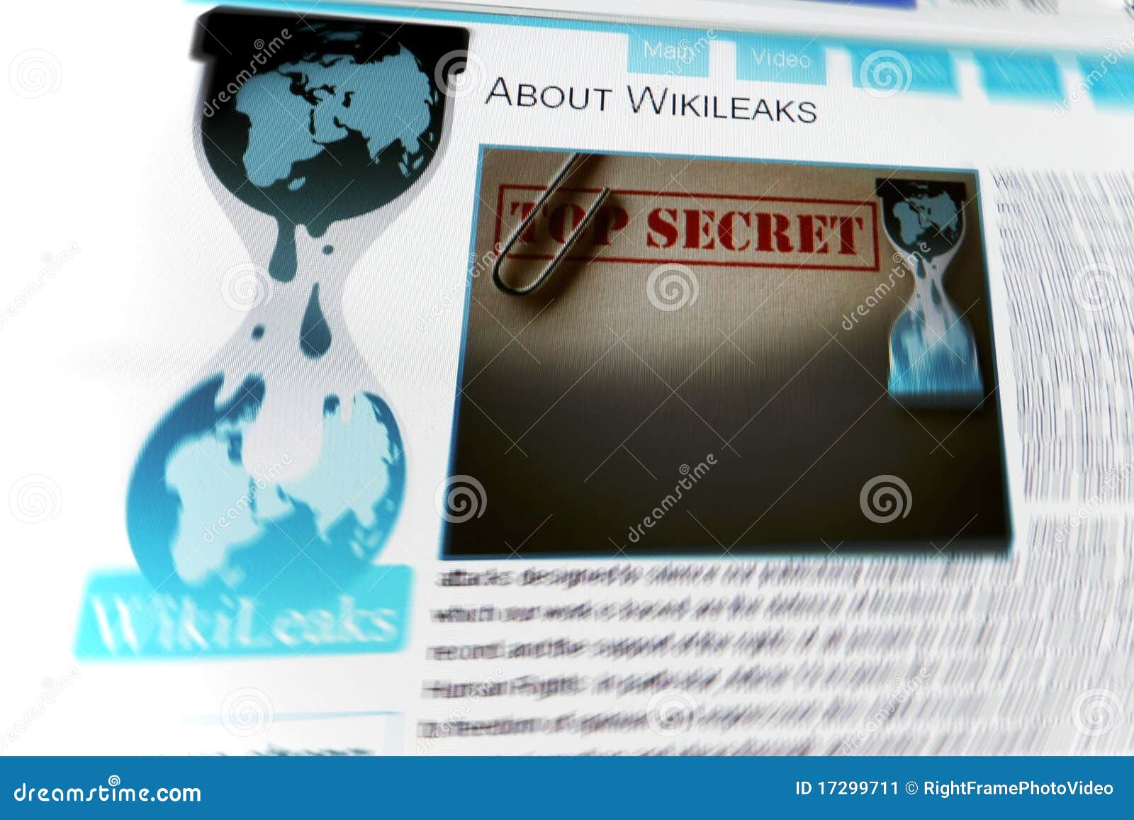 Wikileaks website editorial photo. Image of homepage - 17299711