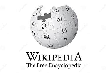 Wikipedia Logo editorial stock photo. Illustration of available - 136677943