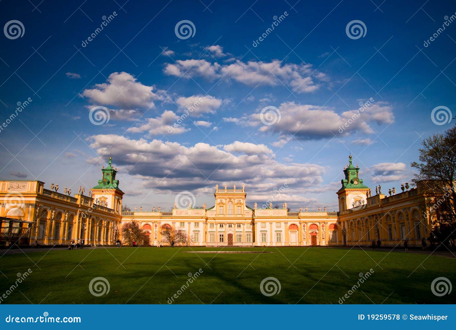 Wilanow Palace stock photo. Image of europe, museum, luxury - 19259578