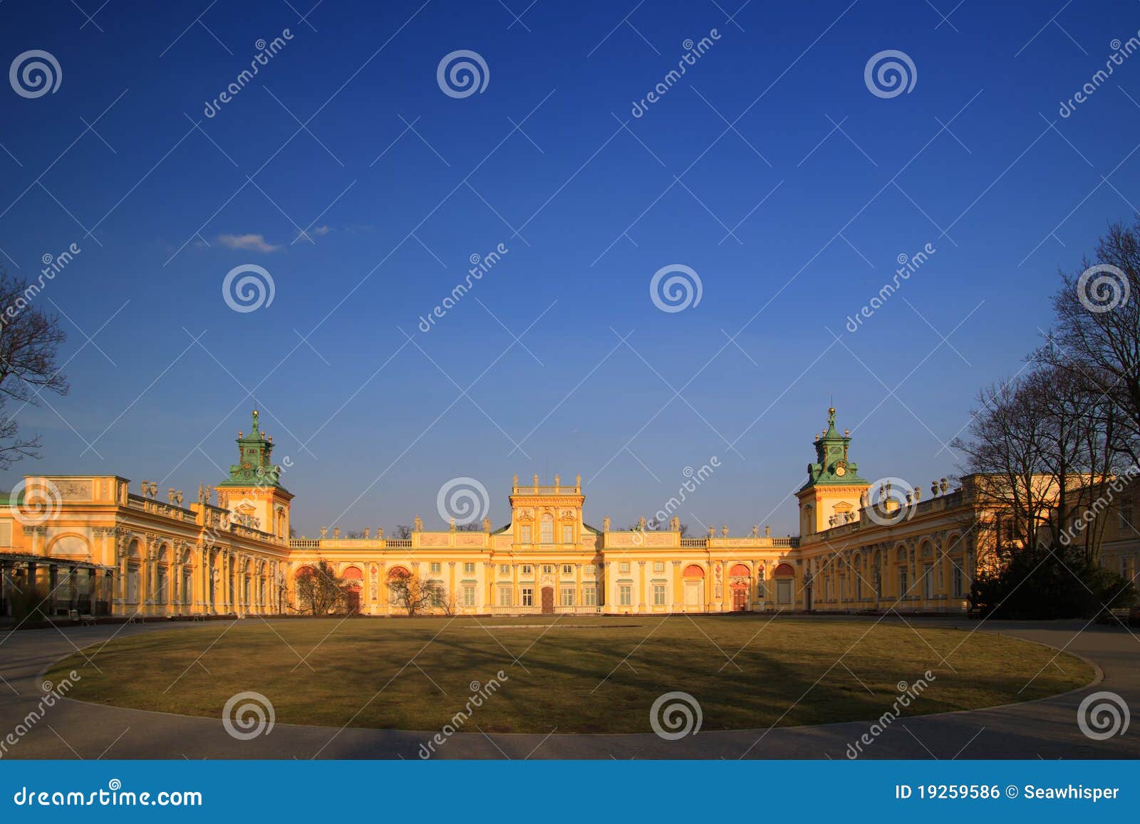 Wilanow Palace stock photo. Image of palace, heritage - 19259586