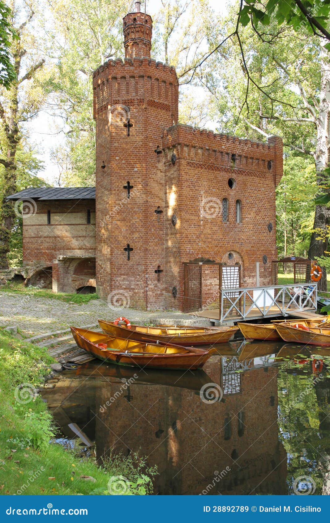 Brick Tower Royalty-Free Stock Photography | CartoonDealer.com #3540395