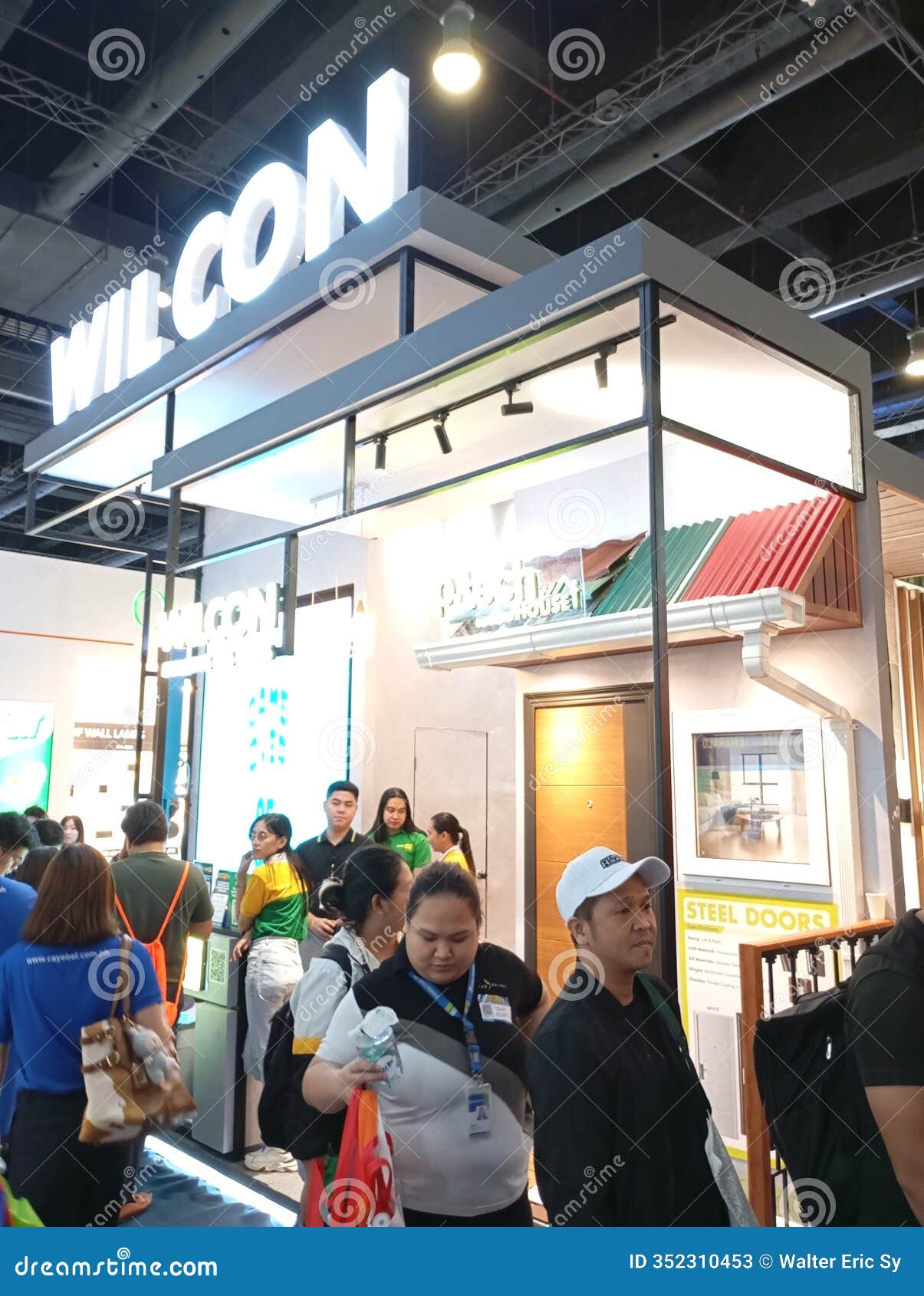 Wilcon Booth at Philconstruct Expo in Pasay, Philippines Editorial ...