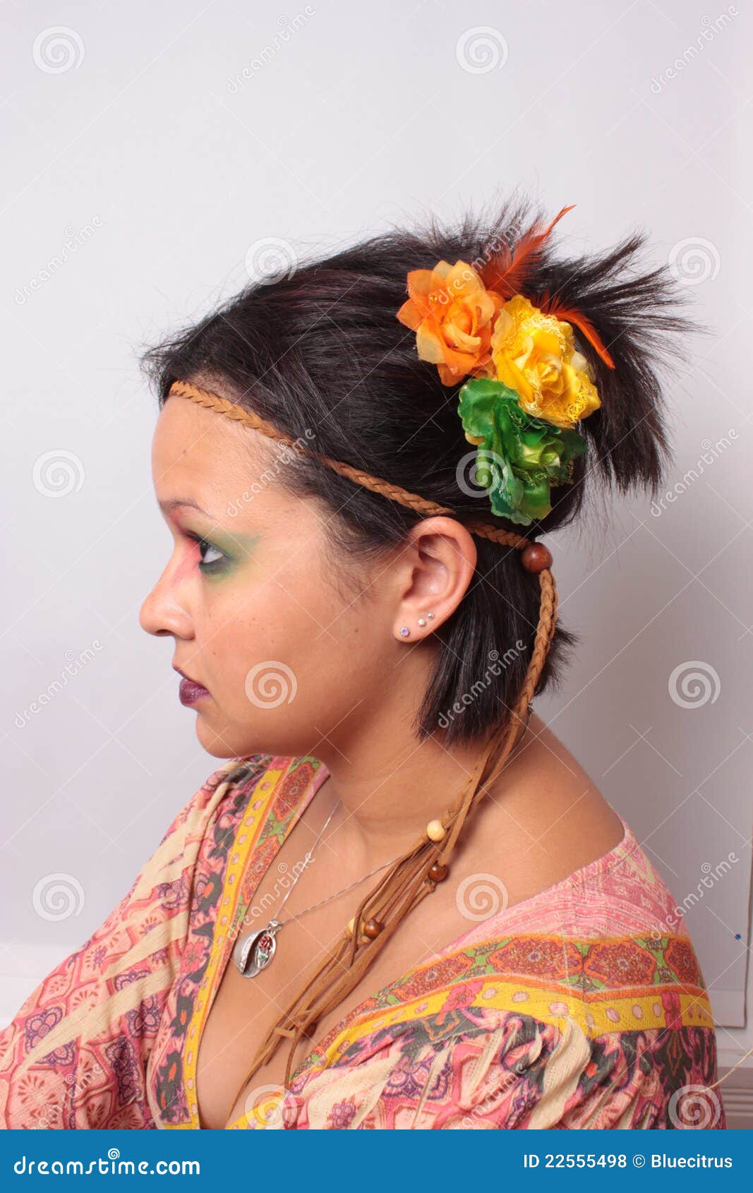 Wild stock photo. Image of wild, profile, green, indian - 22555498