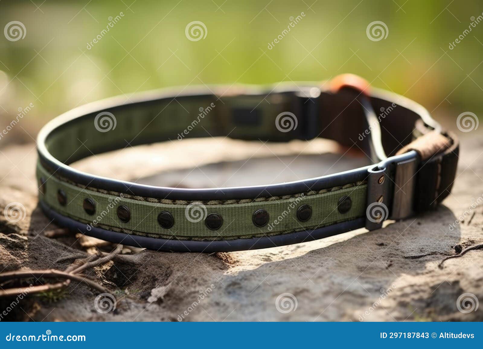 A Wild Animal Tracking Collar on a Table Stock Image - Image of nature ...