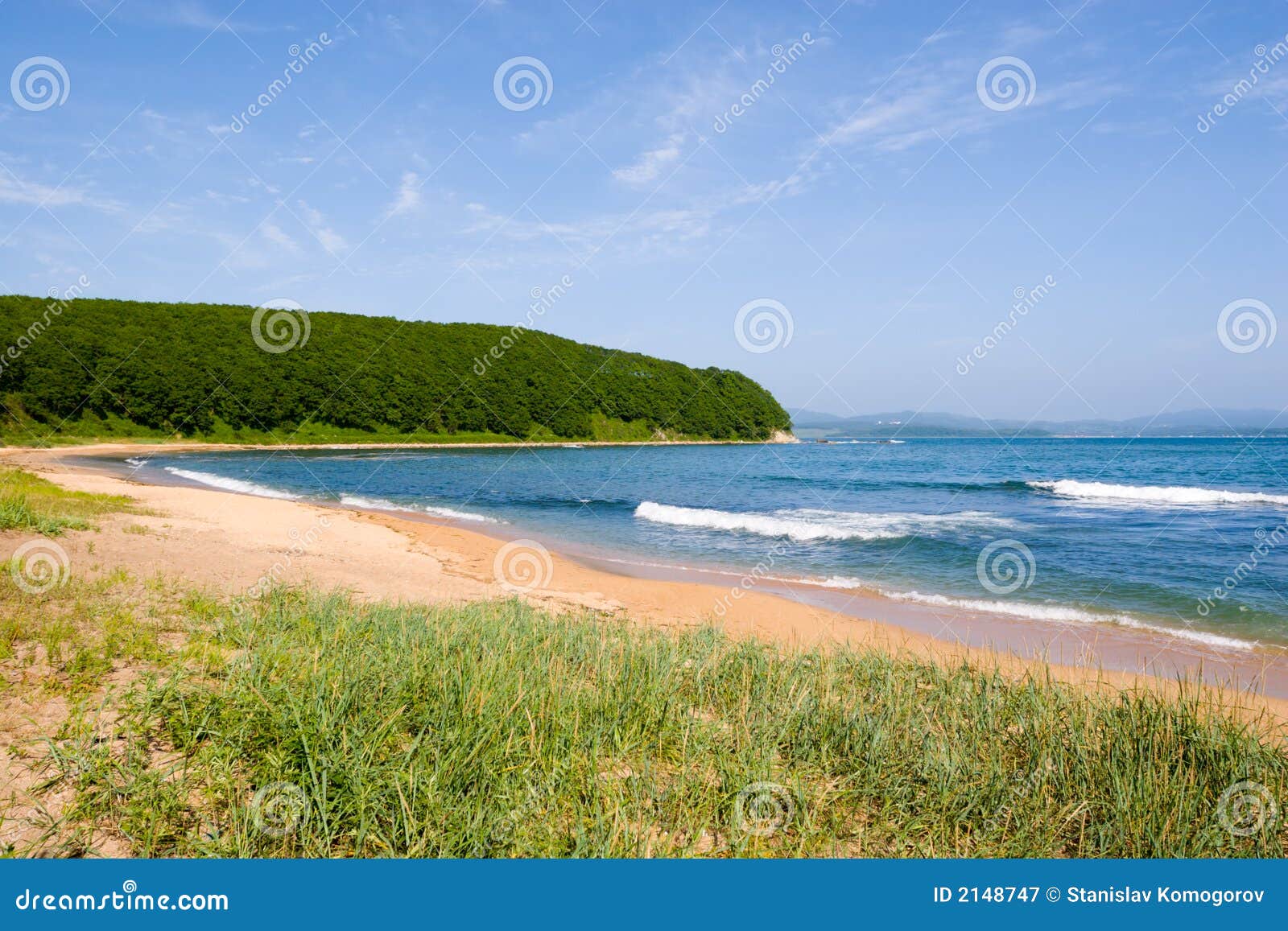 Wild beach stock image. Image of clouds, exotic, beauty - 2148747