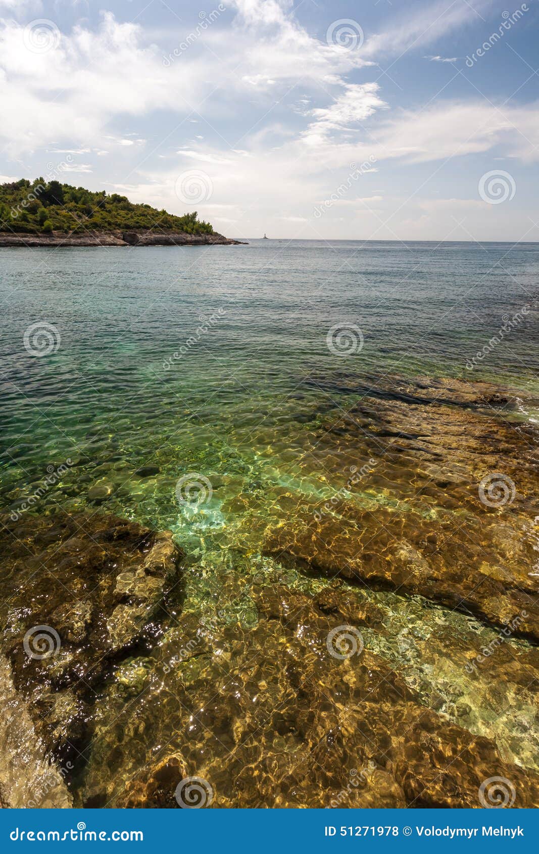 Wild Beach in Pula, Croatia Stock Photo - Image of ocean, amazing: 51271978