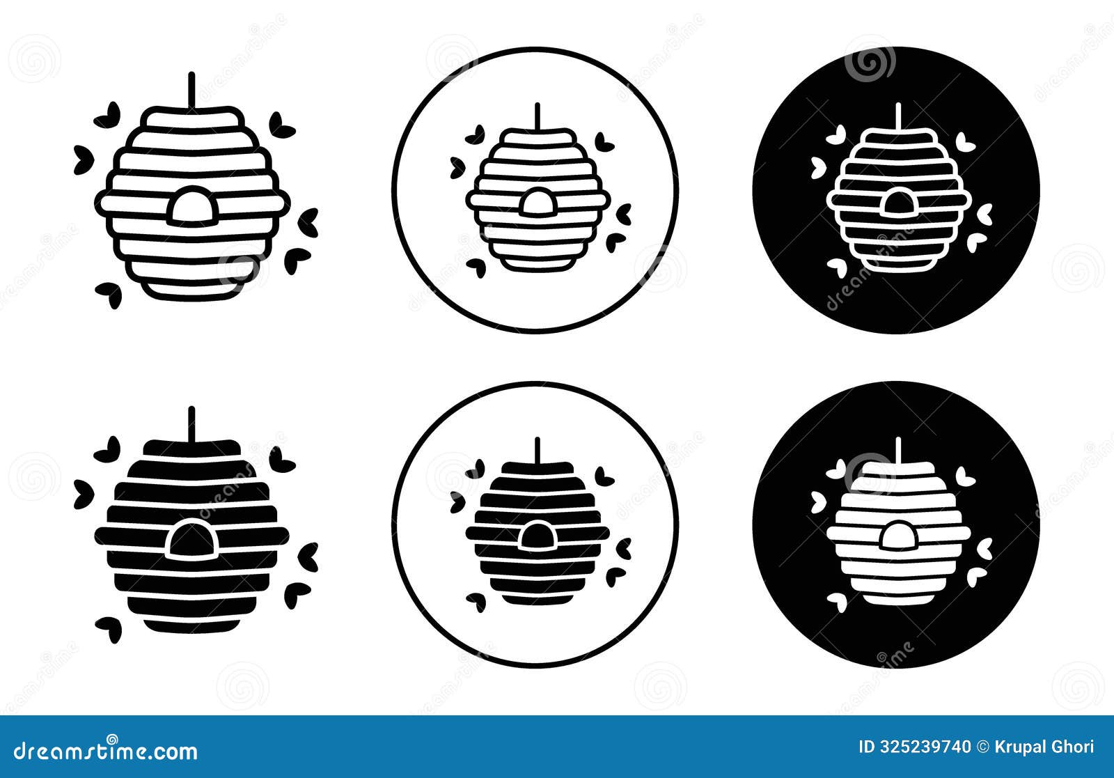 Beehive Icon. Trendy Beehive Logo Concept On White Background Fr ...