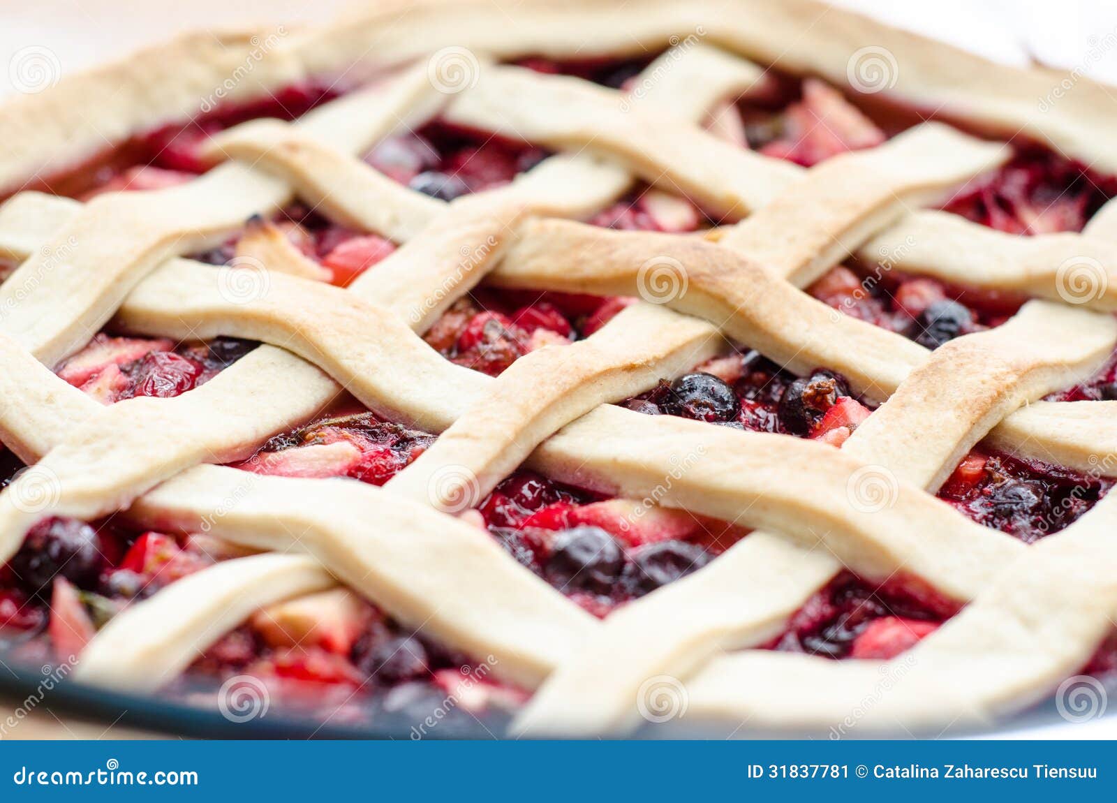 Wild berries dessert stock image. Image of blackcurrant - 31837781