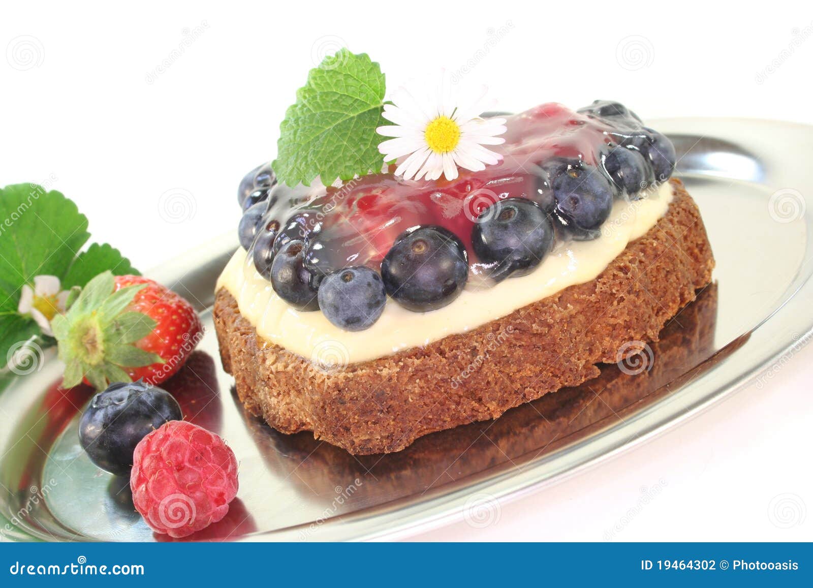 Wild berry tart stock photo. Image of blue, fruit, heart - 19464302