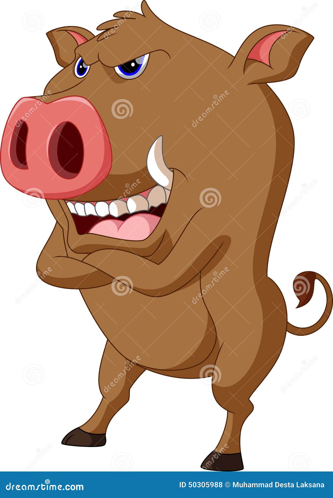 Wild Boar Cartoon Stock Photography | CartoonDealer.com #50305988