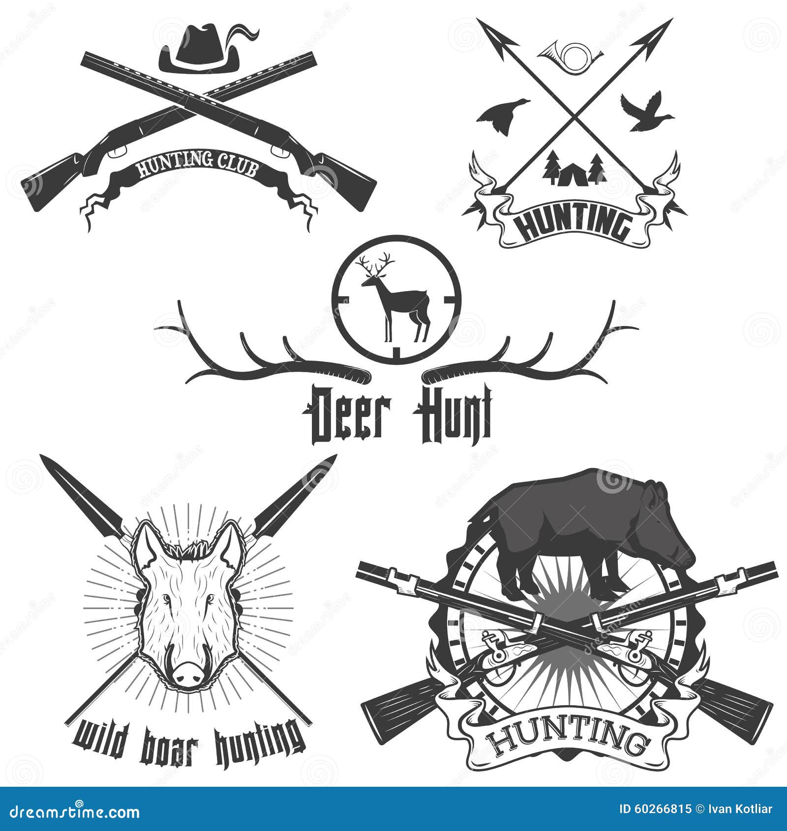 Hog Hunting Logo