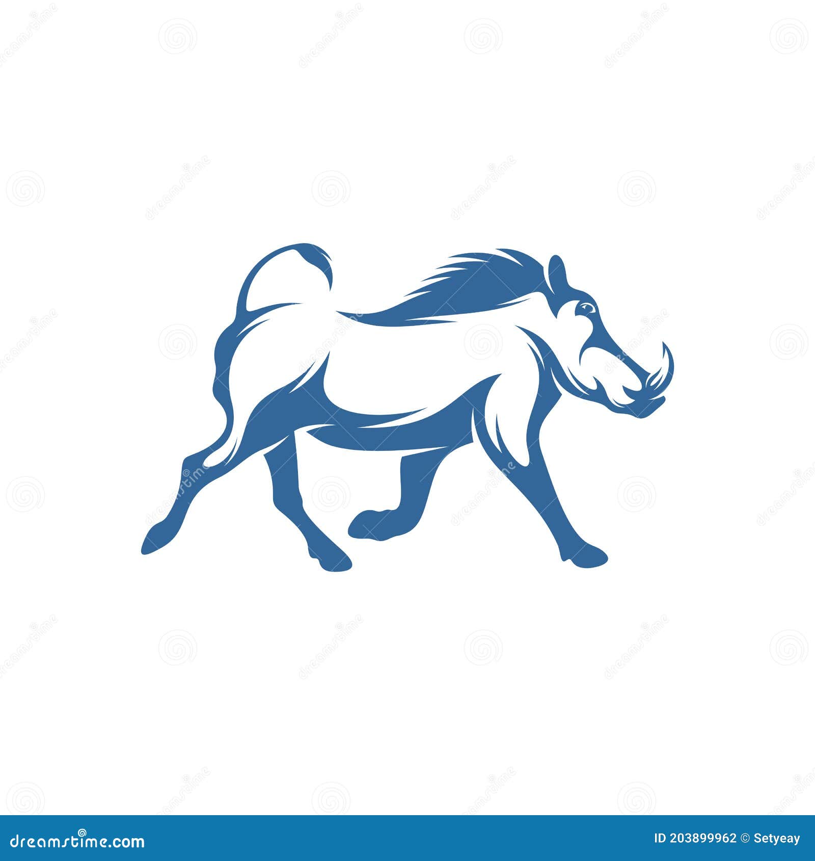 Wild Boar Logo Vector Template, Creative Wild Boar Logo Design Concepts ...