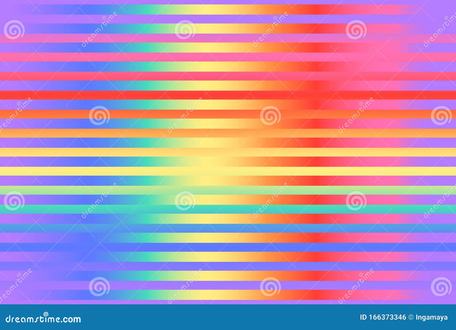 Wild Bright Gradient Striped Seamless Pattern. Vector Stock Repeating ...