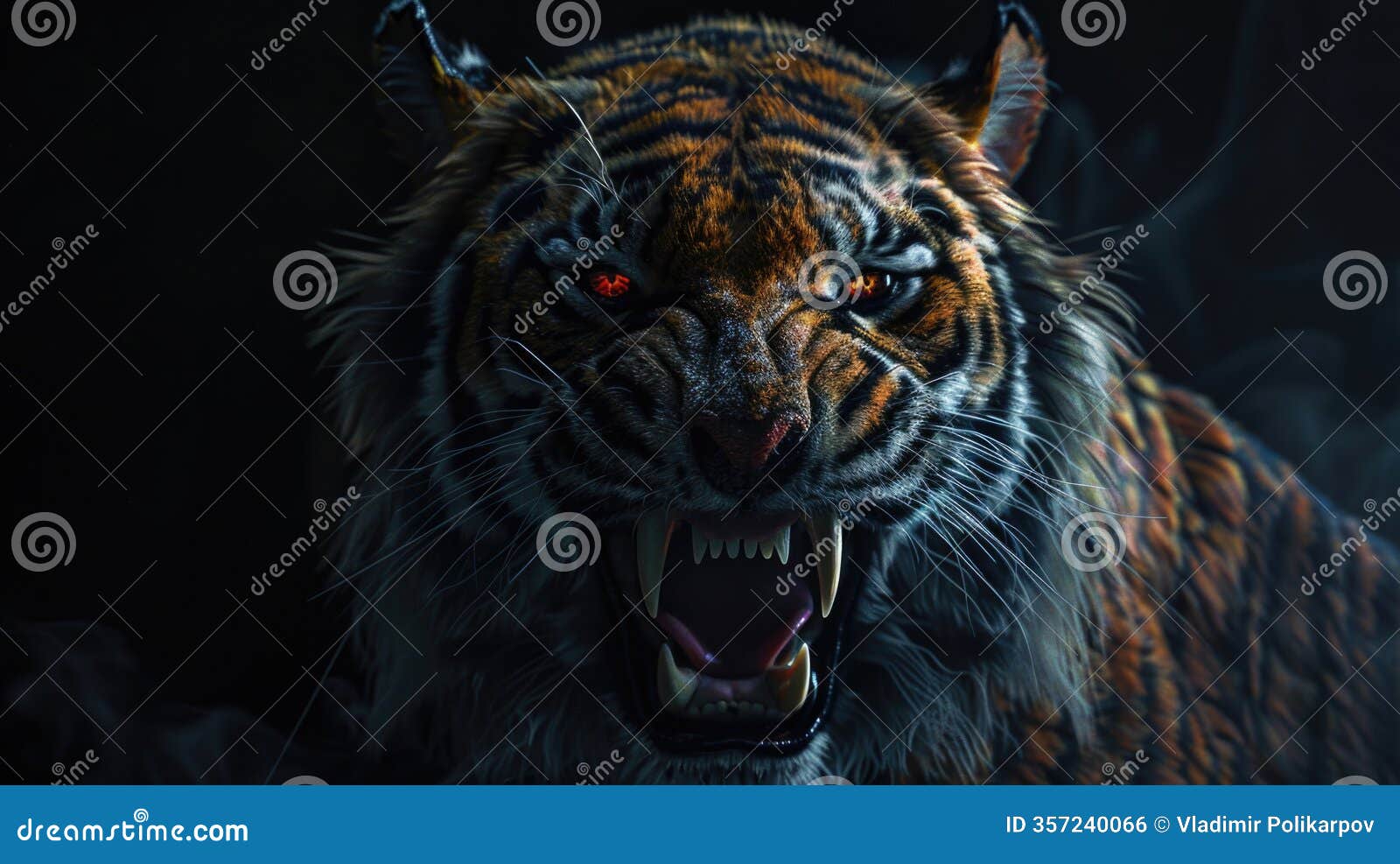 Wild Cat S Powerful Jaws Open Wide Stock Photo - Image of predator ...