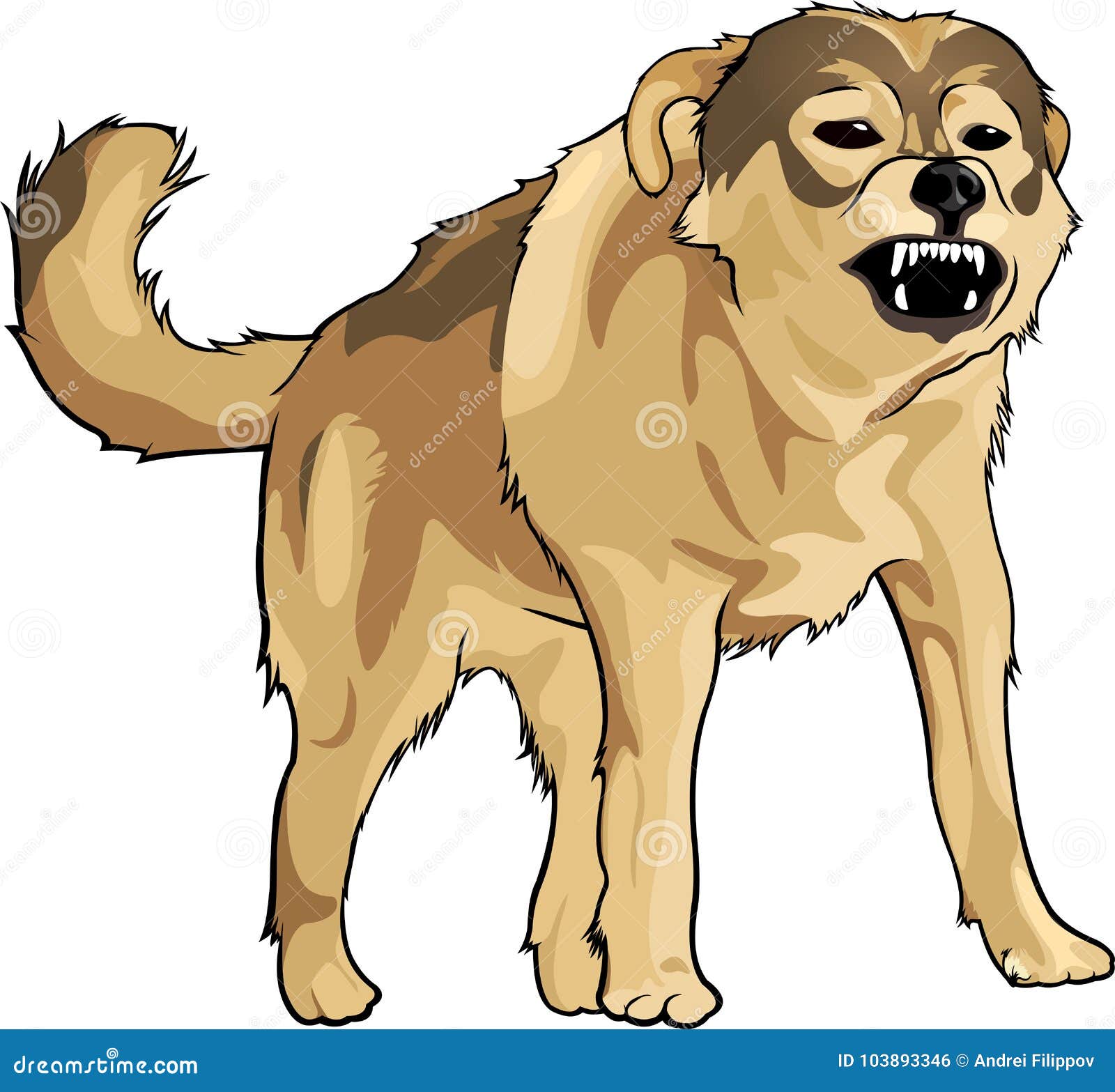 Rabies Vector Illustration | CartoonDealer.com #69323204