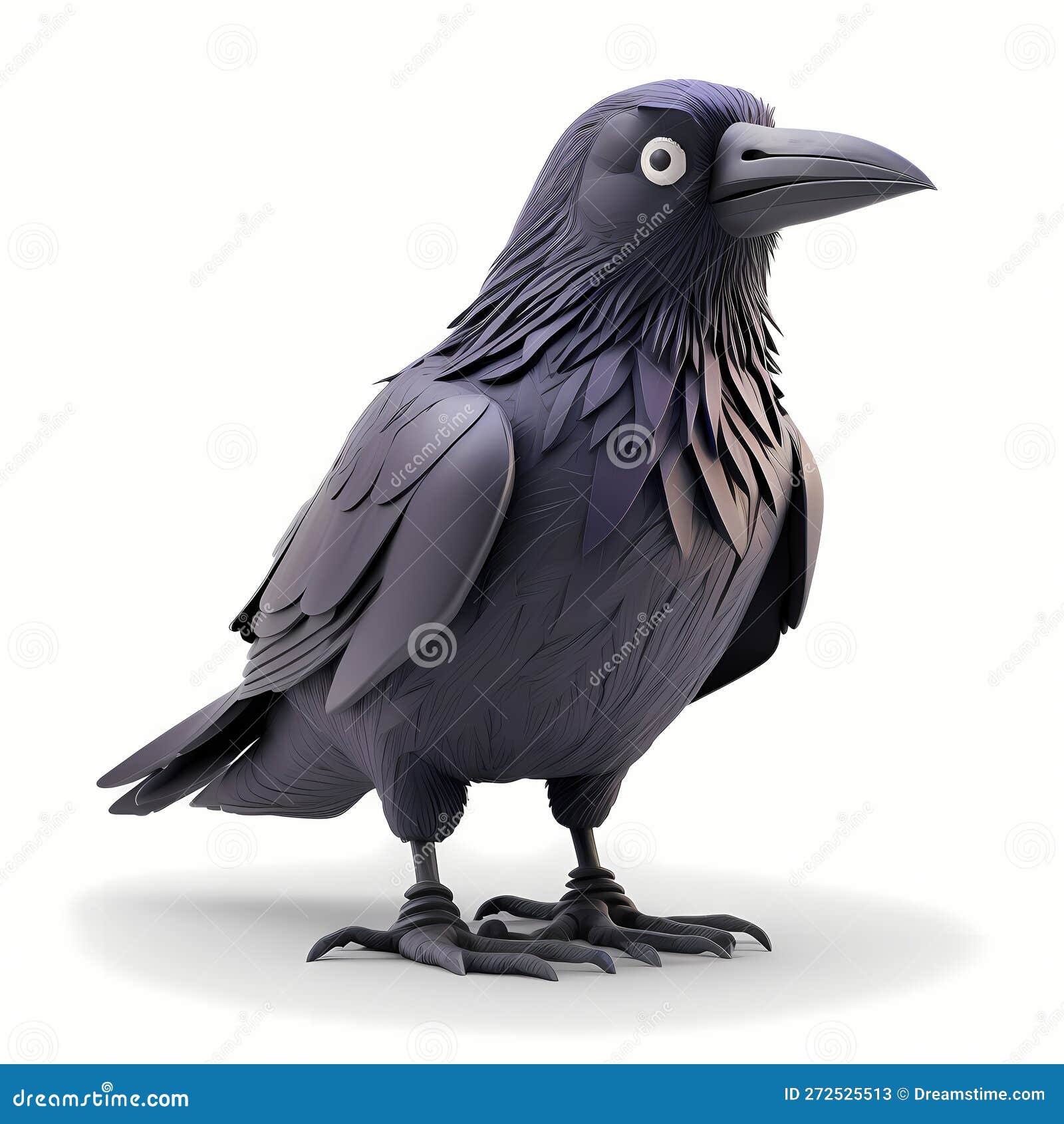 Wild Crow: A Dark Beige And Bronze 2d Game Art Illustration ...