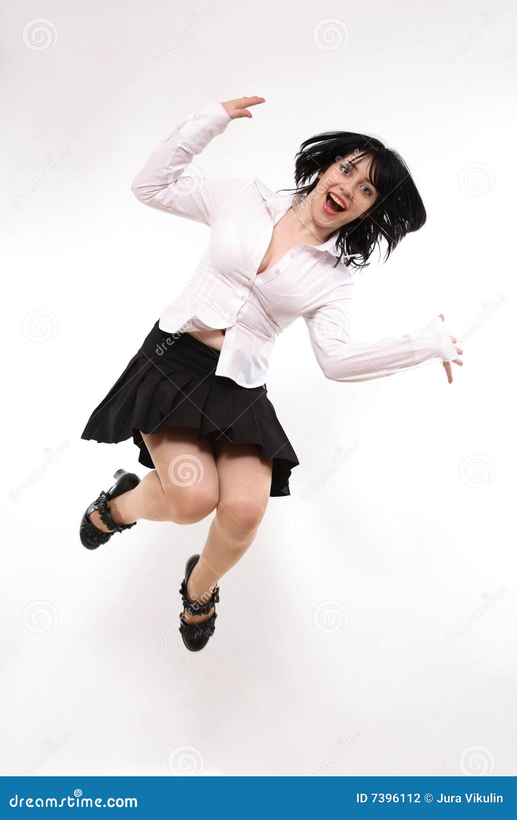 Wild dance stock photo. Image of smile, beautiful, delight - 7396112