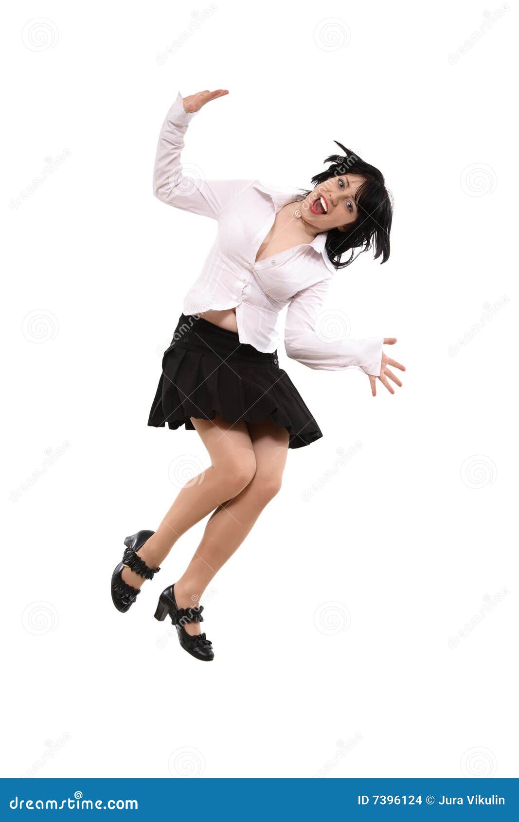 Wild dance stock photo. Image of attractive, laughter - 7396124