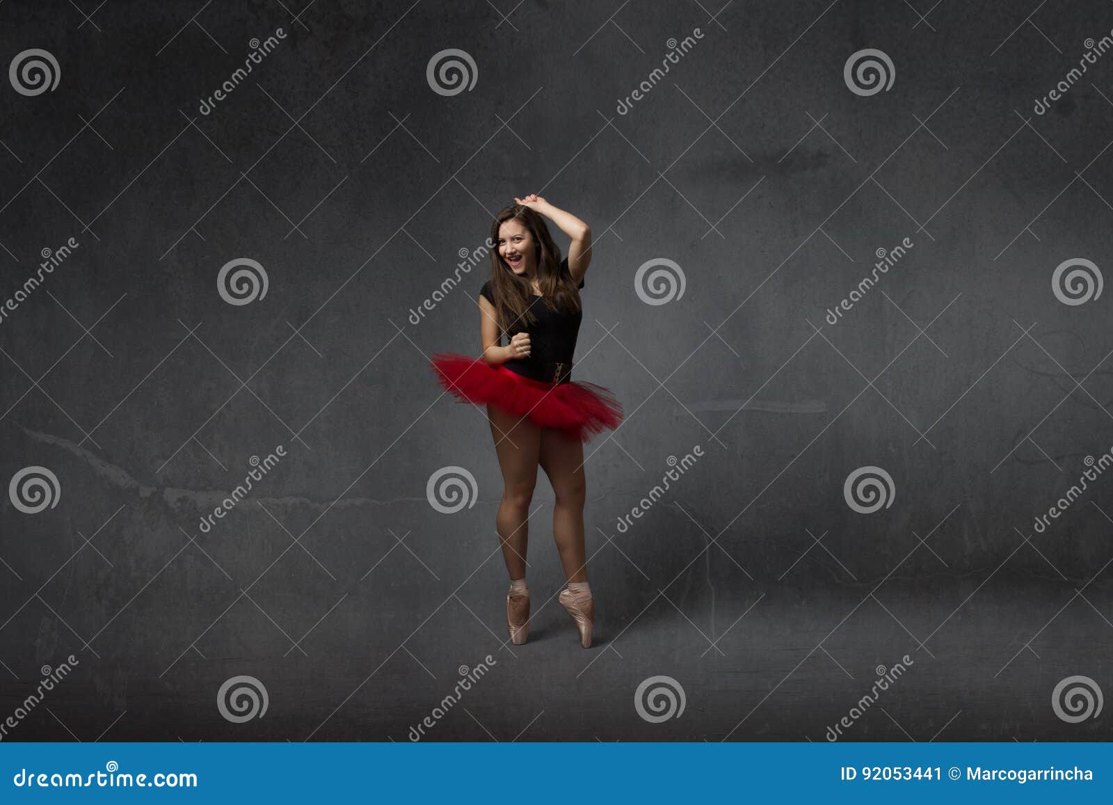 Wild Dance for a Classcial Ballerina Stock Image - Image of dark ...