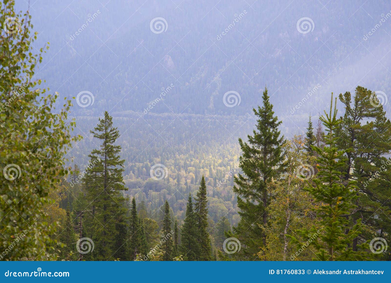 The Wild and Desolate Mountains of the Khamar-Daban. Stock Image ...