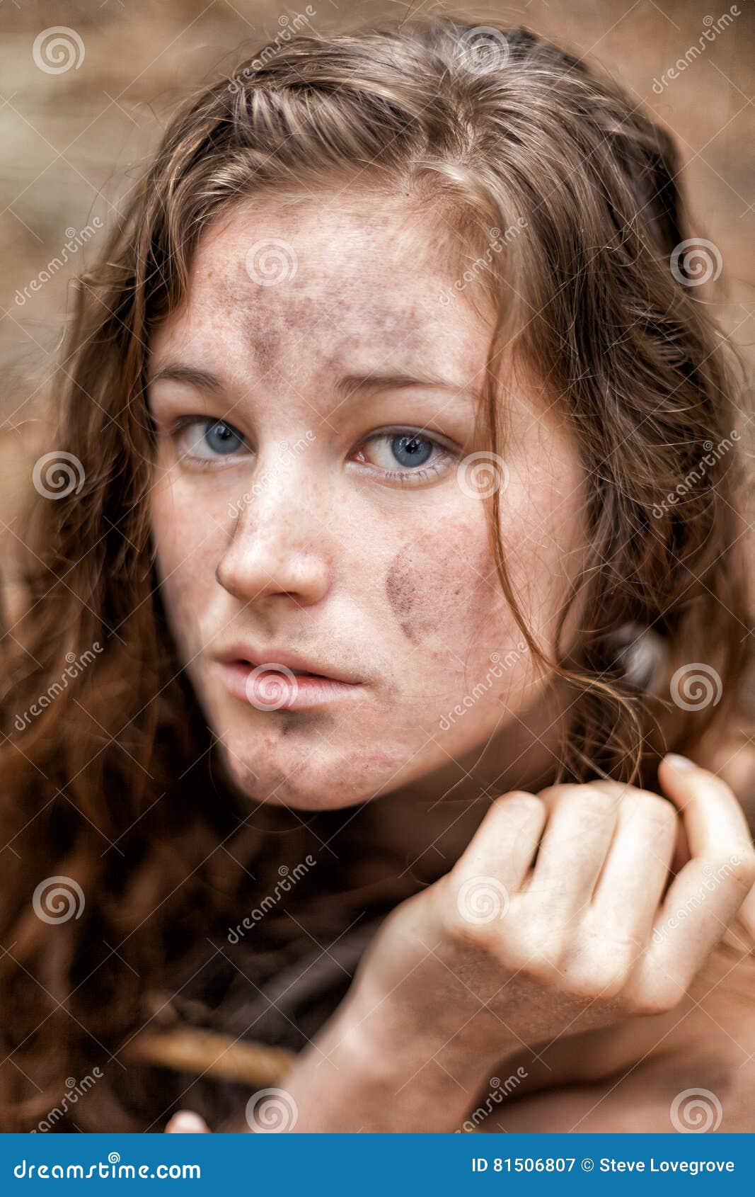 Wild Female In The Forest Stock Image Image Of Nature 81506807
