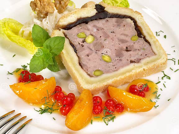 Wild Game Meat Terrine stock image. Image of appetizer - 187251641
