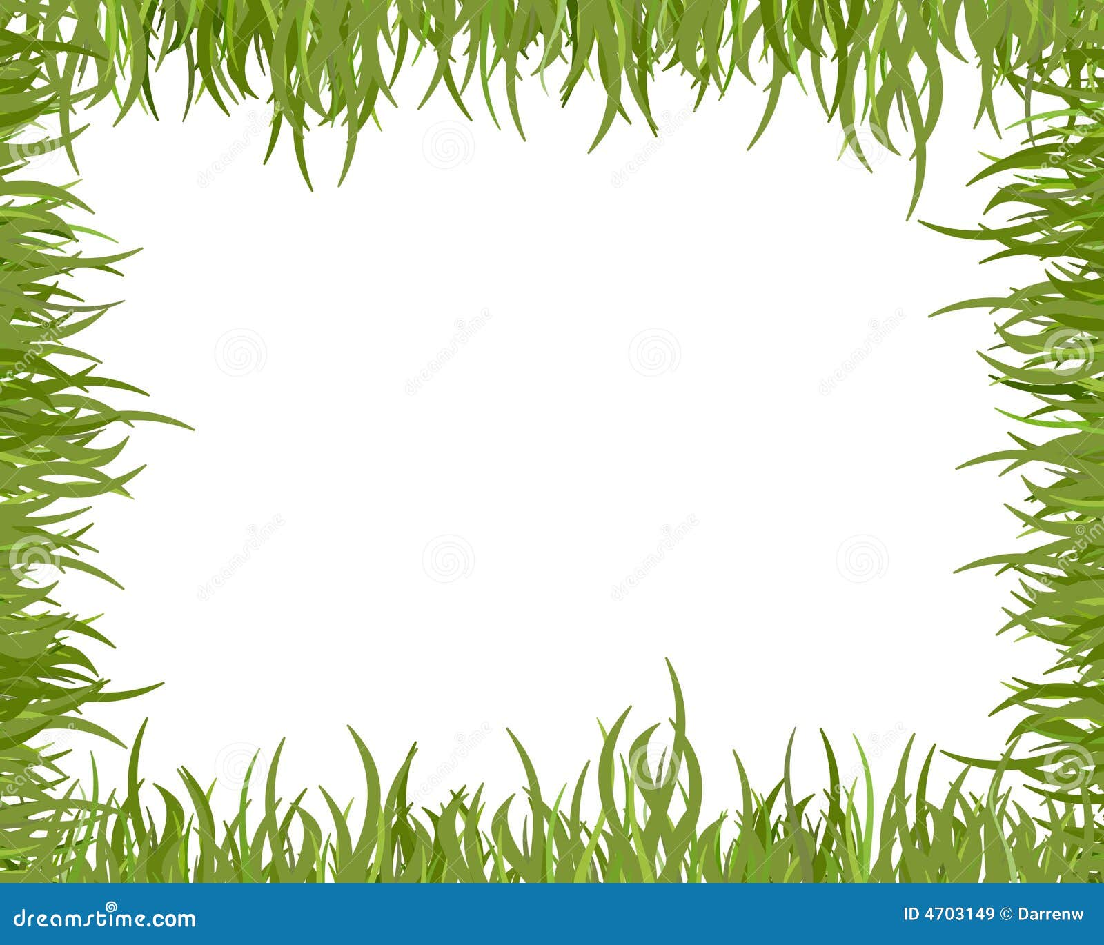 Wild grass frame stock illustration. Illustration of edge - 4703149