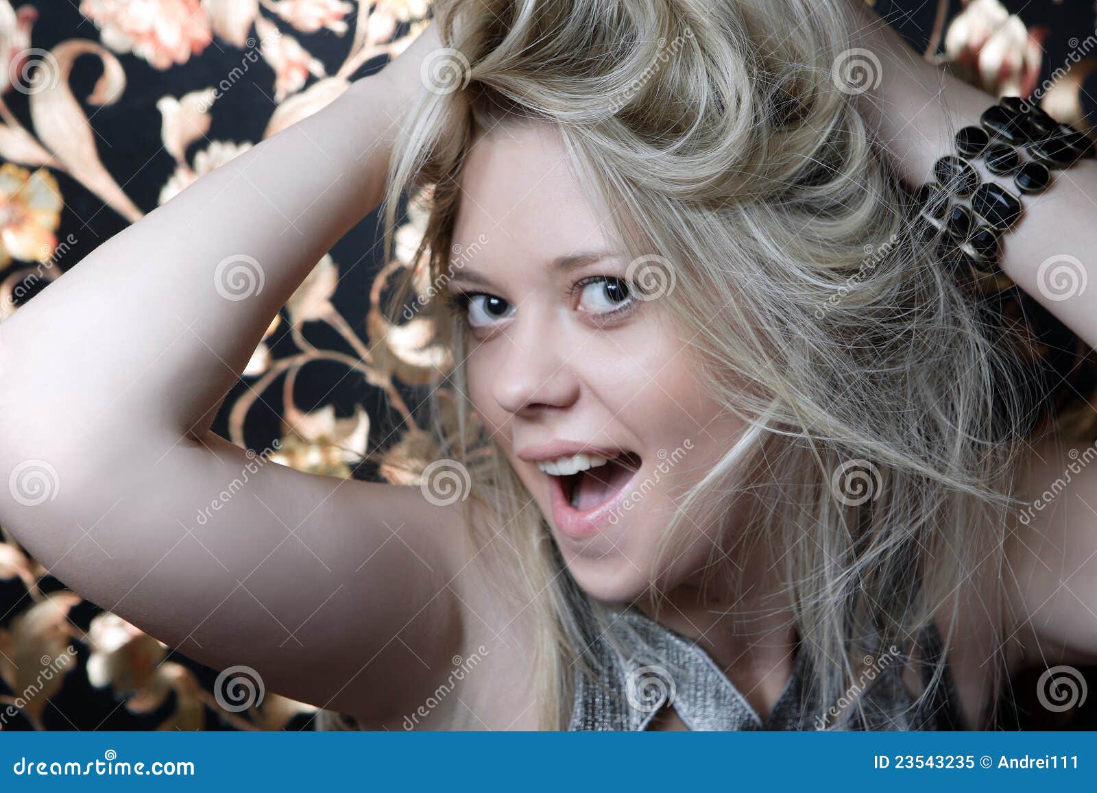Wild hair stock image. Image of smiling, curiosity, wild - 23543235