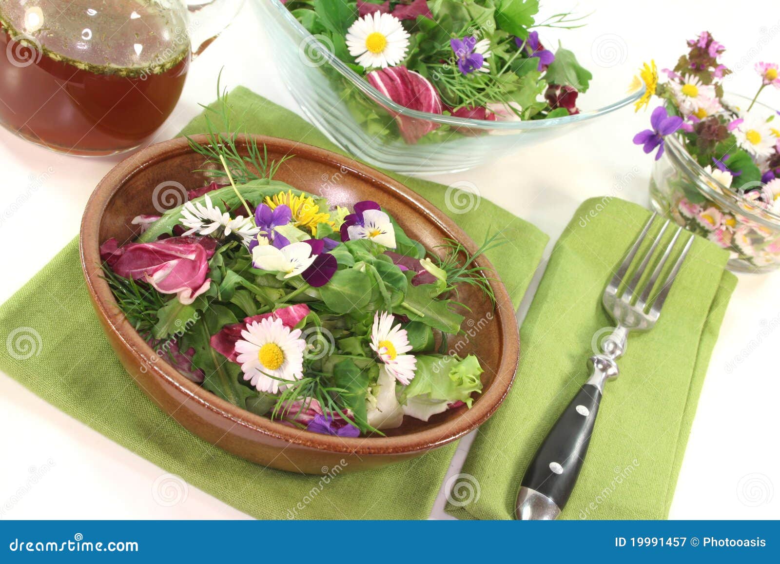 Violets Dandelion Salad Stock Photos - Free & Royalty-Free Stock Photos ...