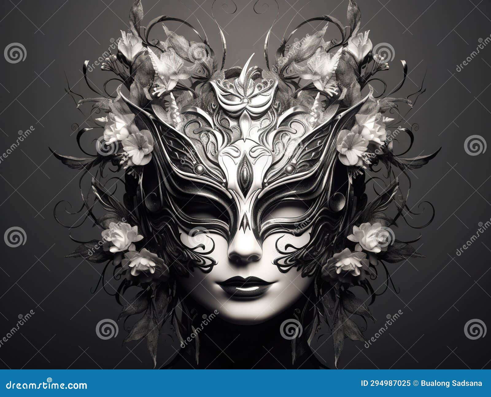 Wild mask stock illustration. Illustration of mask, ideal - 294987025