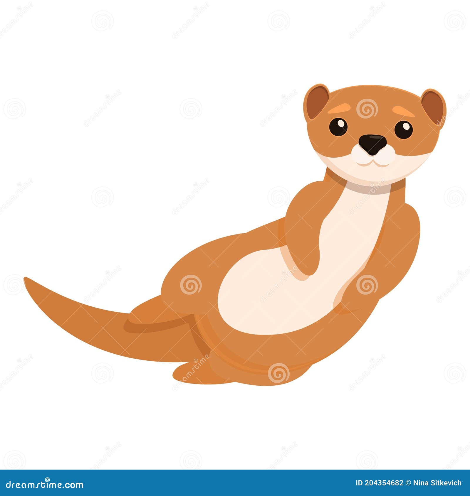 Mink Icon. Trendy Mink Logo Concept On White Background From Animals ...