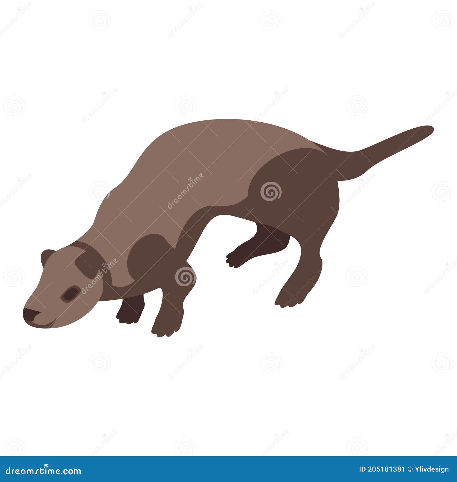 Mink Icon. Trendy Mink Logo Concept On White Background From Animals ...