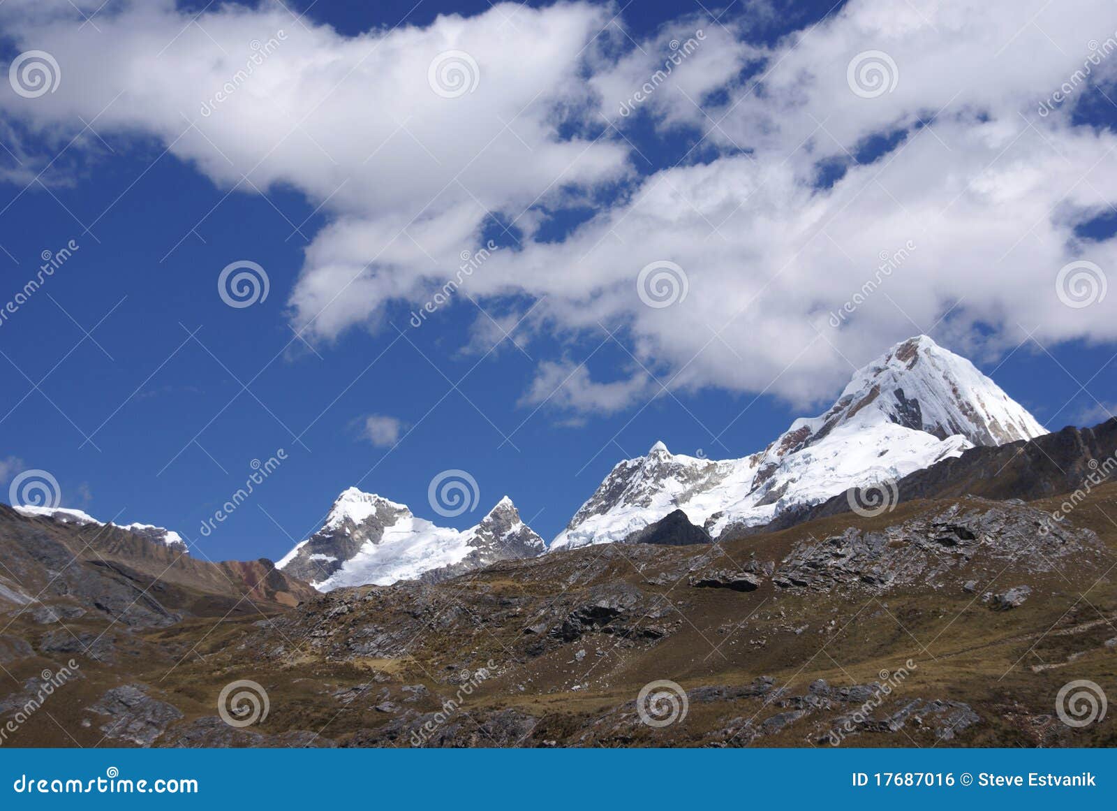 Wild mountain landscape stock photo. Image of glacier - 17687016