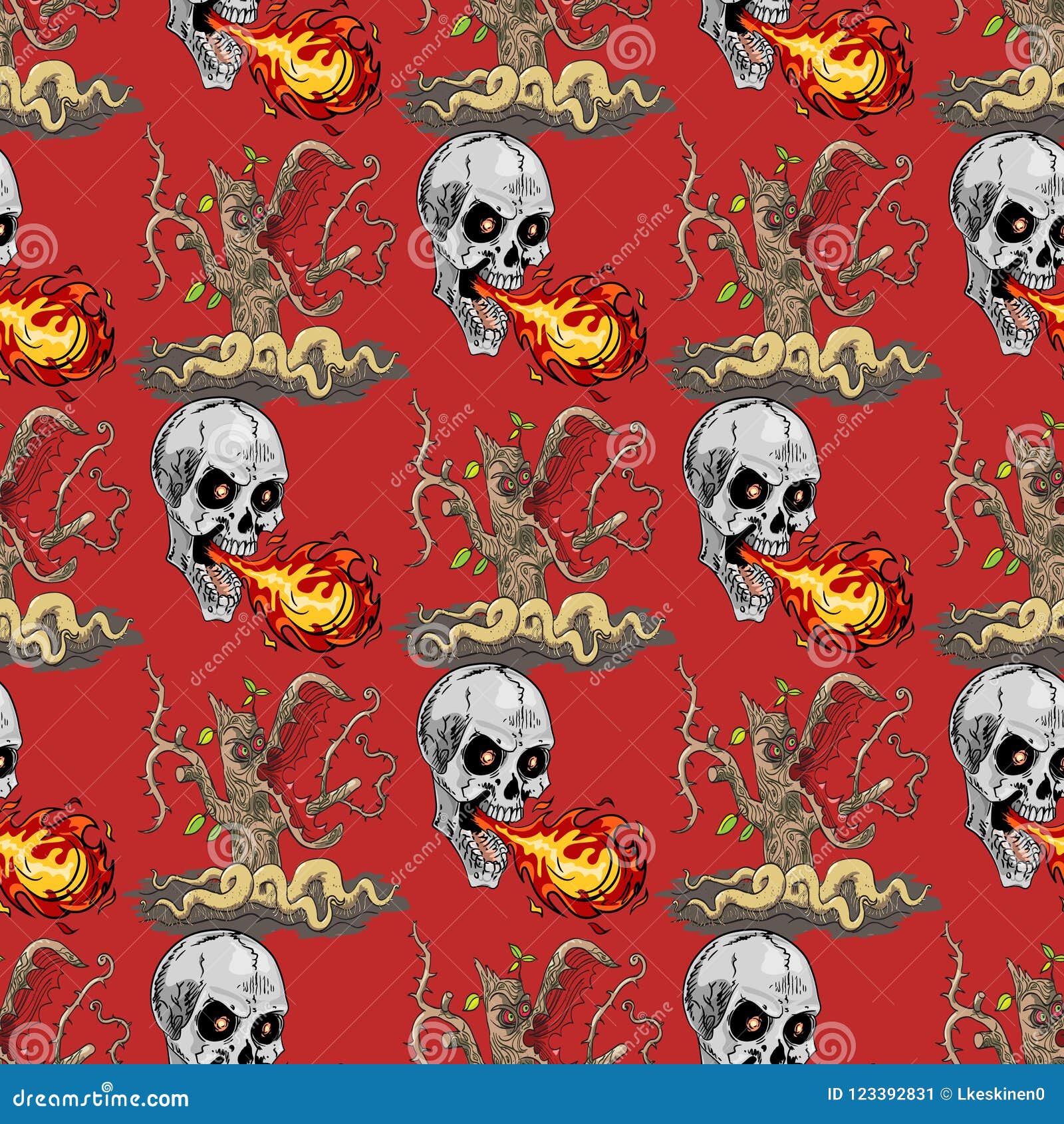 Skull Predator Stock Illustrations – 2,398 Skull Predator Stock ...