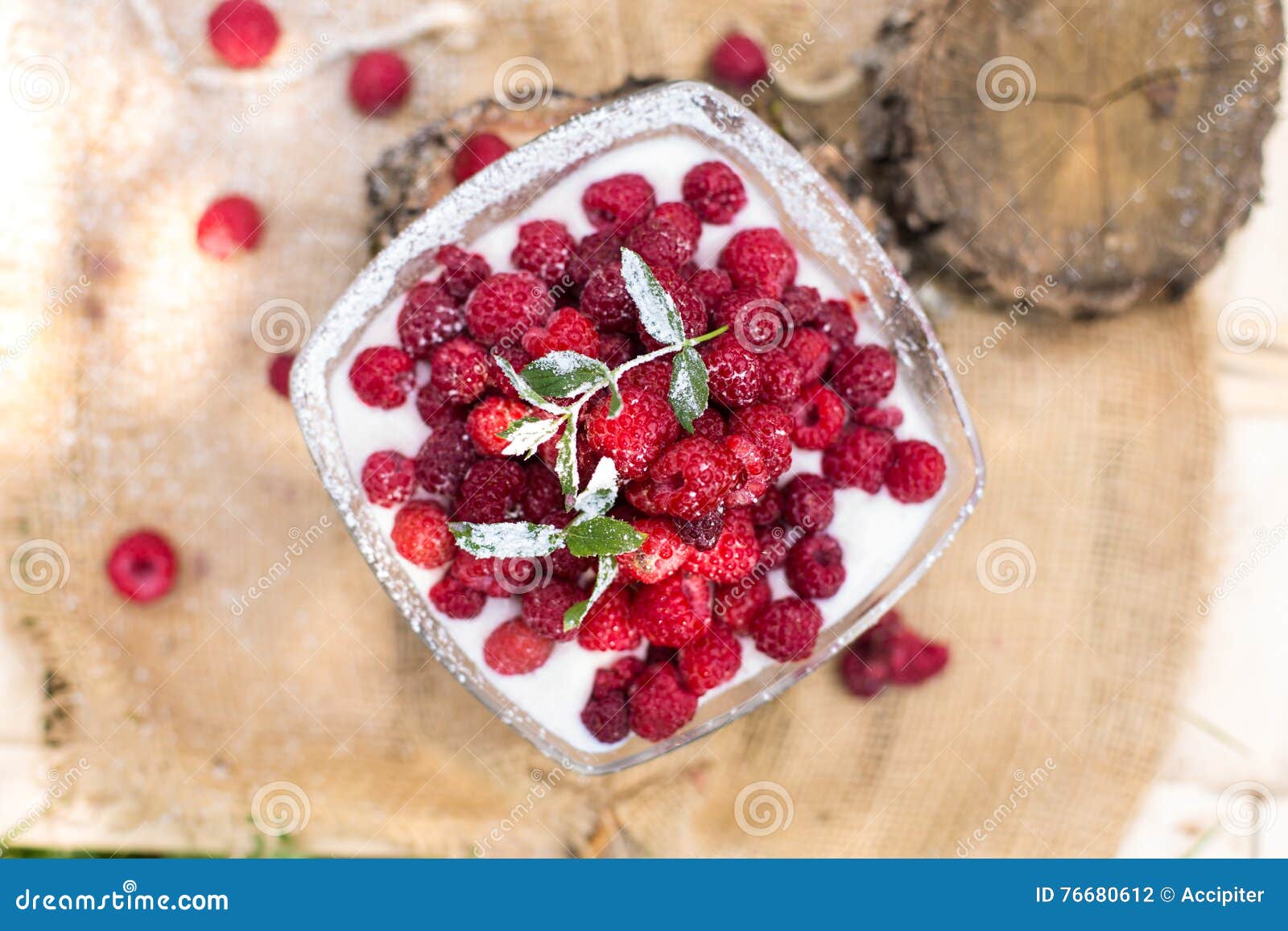 Wild raspberry in a cup stock photo. Image of berries - 76680612